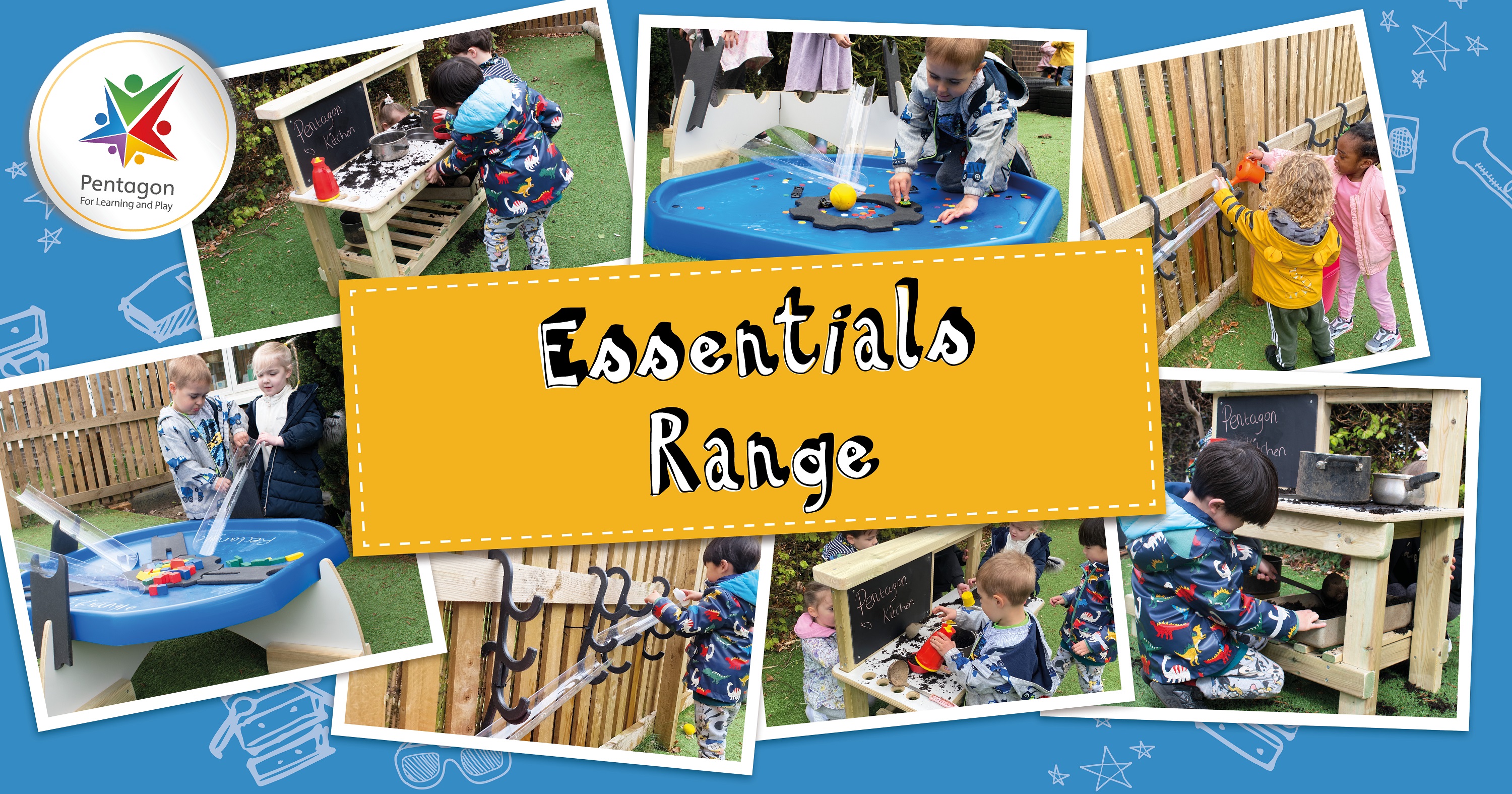 Essentials Range - Low-Cost, High-Quality Play Equipment | Pentagon Play